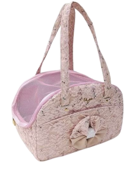 Lace Traveller Bag and Car Carrier | Teacup's Paw Couture